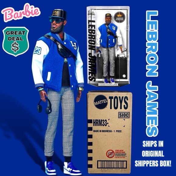 Mattel | Toys | Mattel Barbie Signature Lebron James Kenbassadors Doll ...